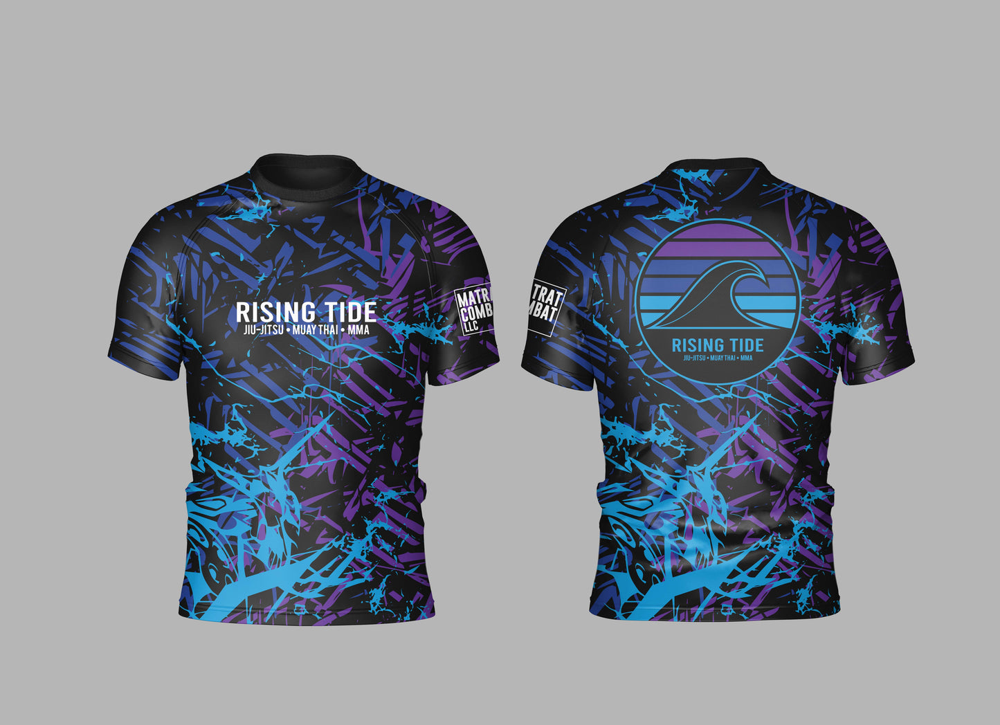 Rising Tide "Splatter" Rashguard - Made in the USA! – MatRat Combat